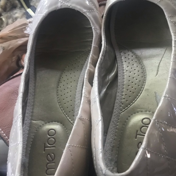 me too | Shoes | Blush Color Quilted Flats | Poshmark